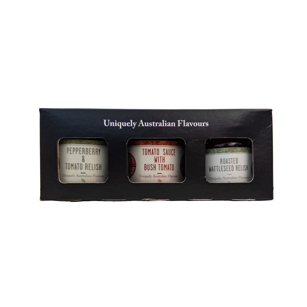 Aust Bush Spices - 3 Pack Mini Relish 50g – RFDS DocShop