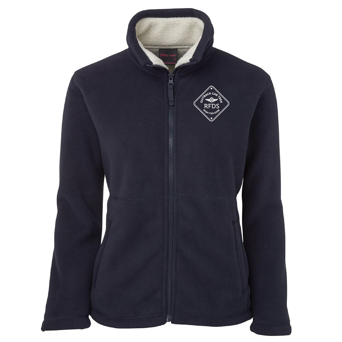 Outback Car Trek 2026 - Women's Fleecy Zip Up Jacket – RFDS DocShop