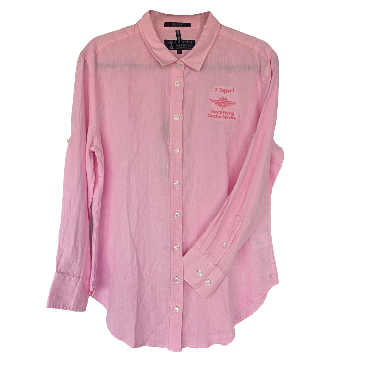 Womens Pilbara Linen Shirt - Long Sleeve – RFDS DocShop
