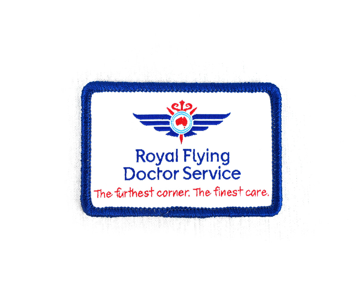 RFDS Logo Woven Patch Badge | Royal Flying Doctor Service | Australia’s ...