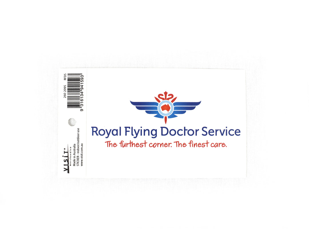 Sticker - RFDS Logo with Tagline – RFDS DocShop